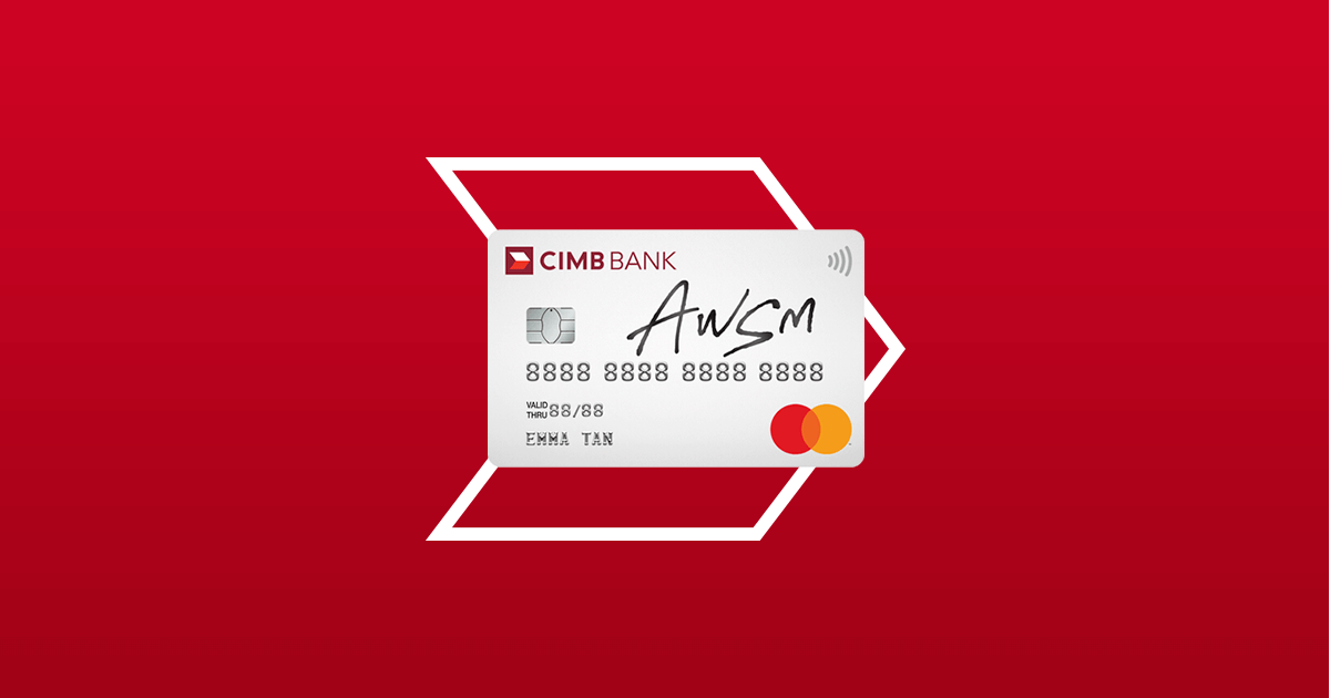 CIMB AWSM Card | Unlimited Cashback Credit Cards | CIMB SG
